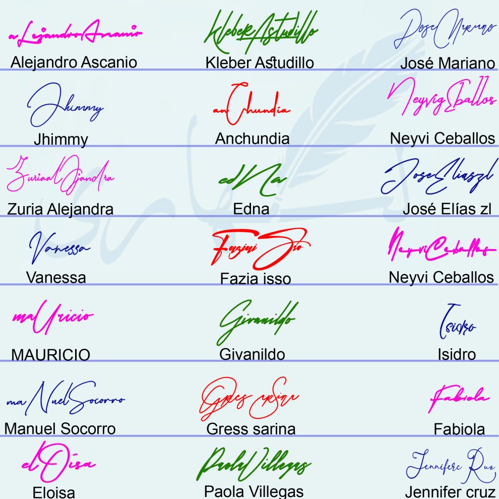 New Signature Ideas - Handwriting Signature Creator